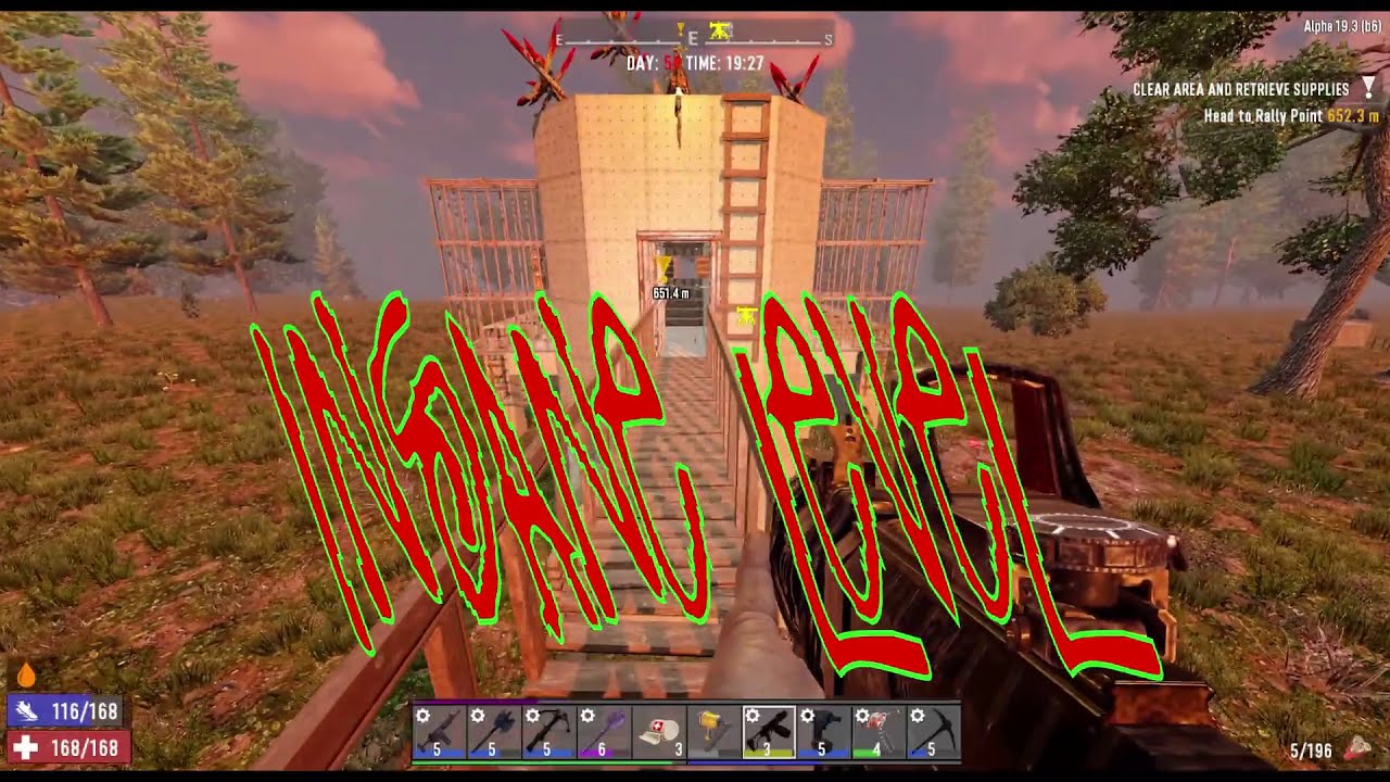 INSANE Level Zombies in a "Focal Point Generator" Horde Base with ...