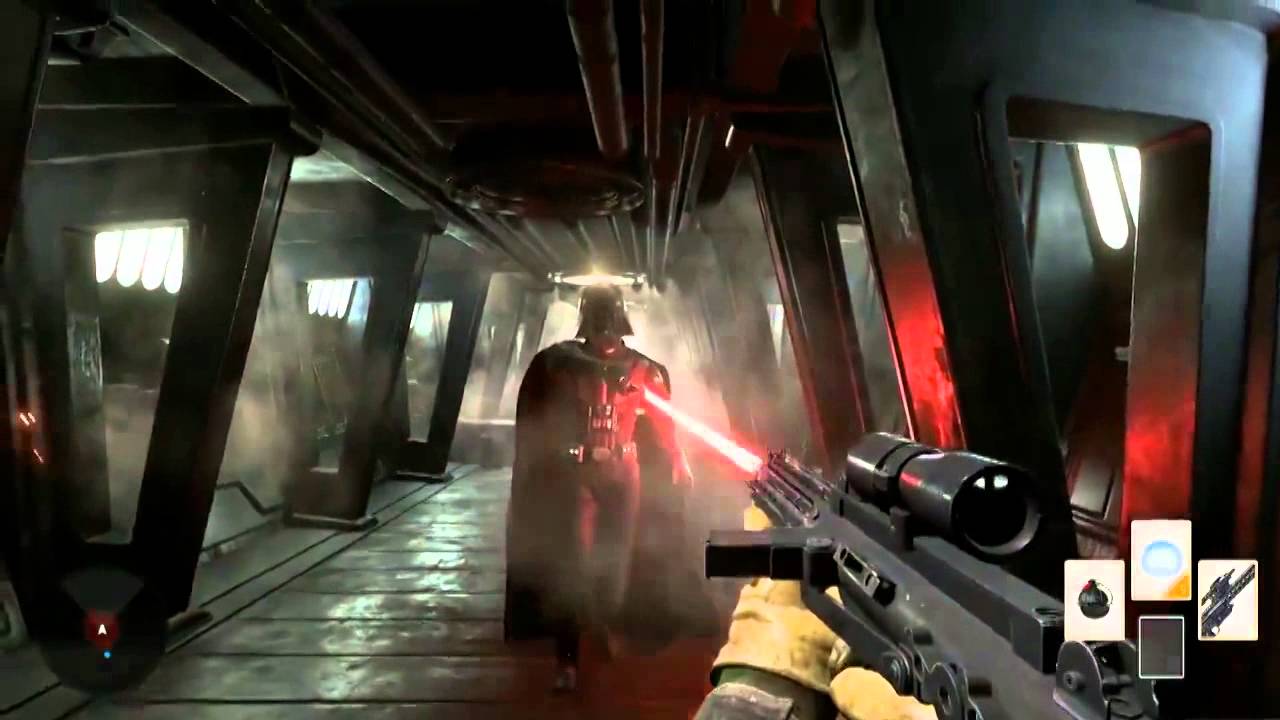 Star Wars: Battlefront Darth Vader Sequence - YouTube