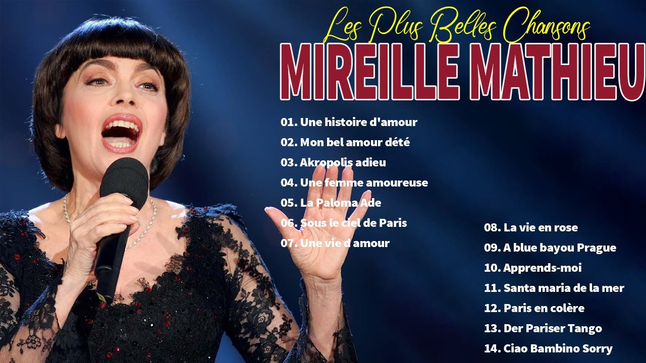 Mireille Mathieu Collection The Best Songs Album - Greatest Hits Songs ...