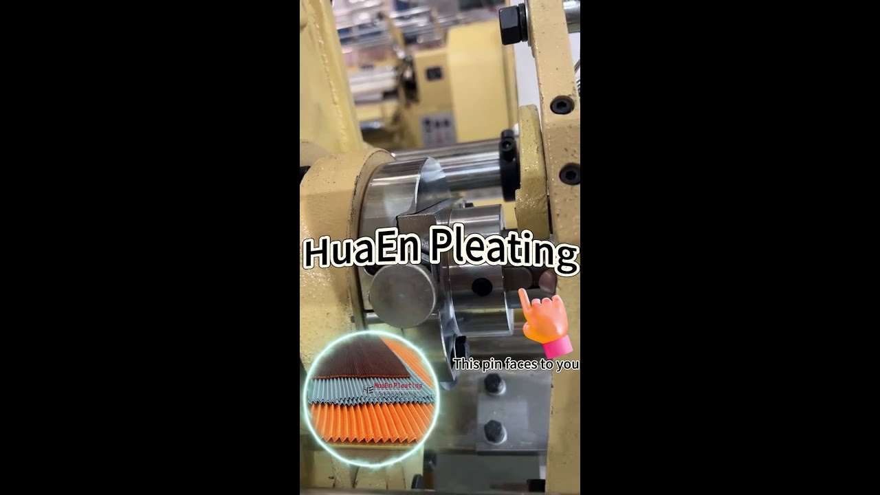 How to adjust the pleat height on crystal pleating machine? fabric ...