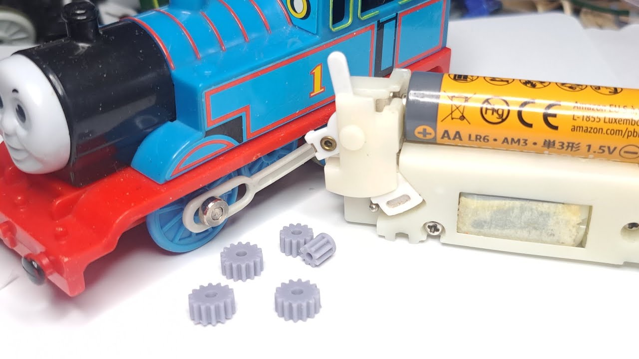 Resin 3D Printed Cog for Thomas Trackmaster Motorized Drive Unit - YouTube