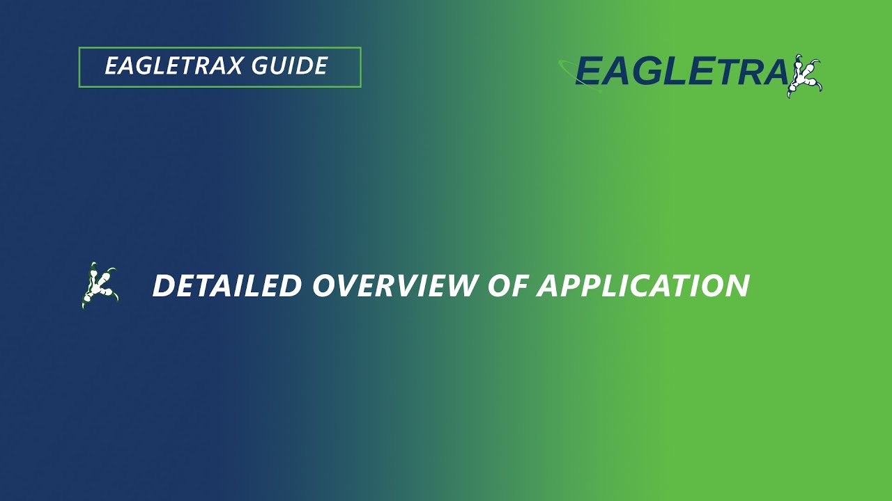 EagleTrax Detailed Tutorial - YouTube