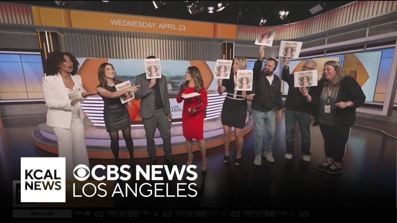 Welcome Sheba Turk to KCAL News mornings - YouTube