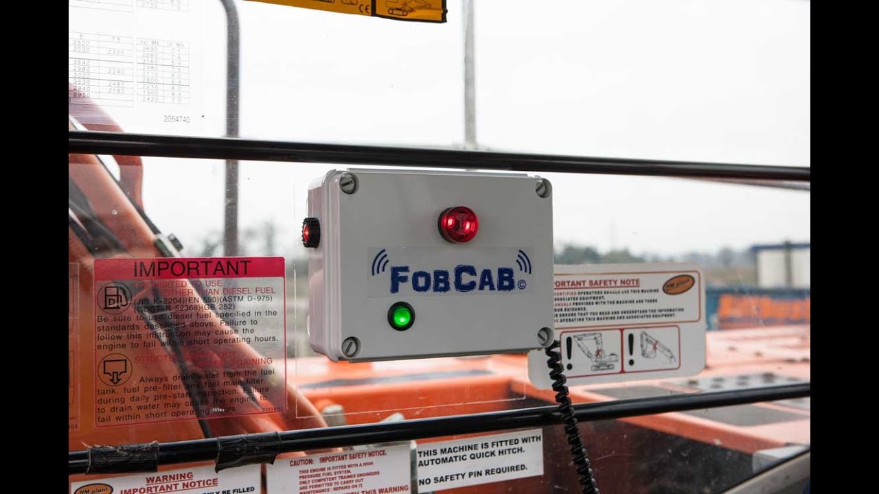 FobCab The New Safety Device For The Construction Industry - YouTube