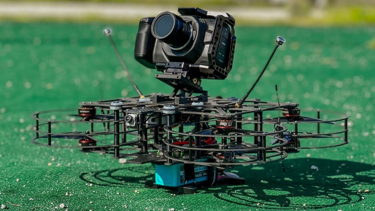 Drone CO Production Highroller Cinelifter - YouTube
