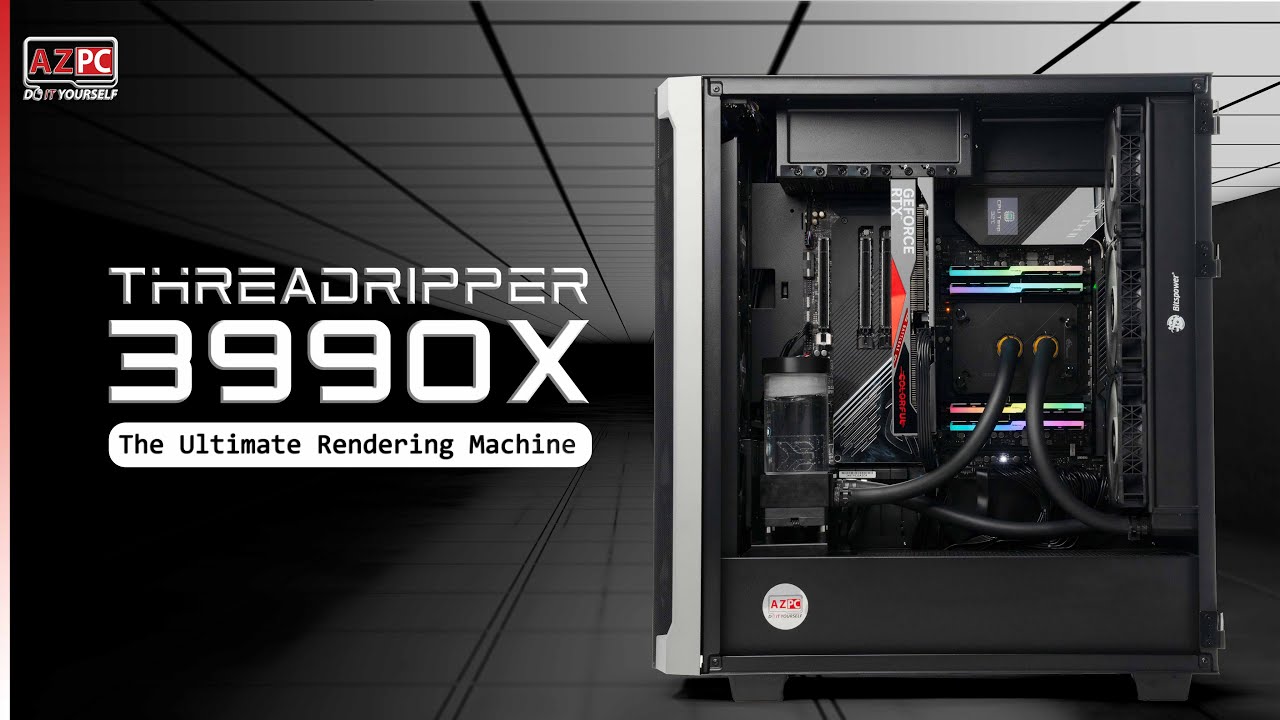 AMD threadripper 128 thread for cpu rendering: 3990X is still the beast ...