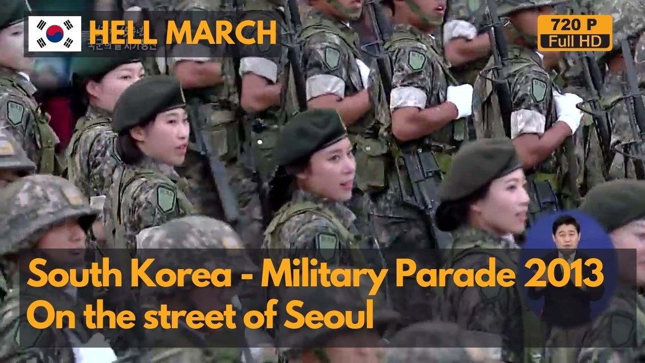 Hell March - South Korea 65th Armed Force Day Military Parade - 65주년 국군의날 기념식 (Part 2) - YouTube