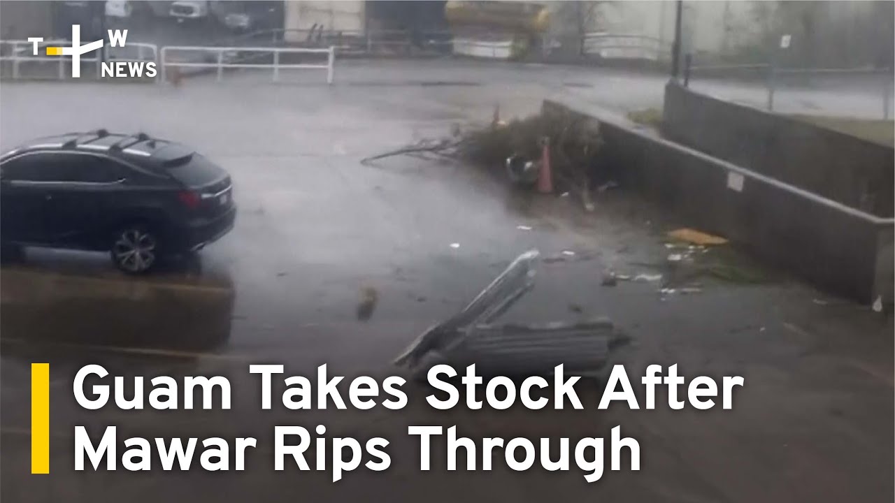 Guam Surveys the Damage in Wake of Typhoon Mawar | TaiwanPlus News ...