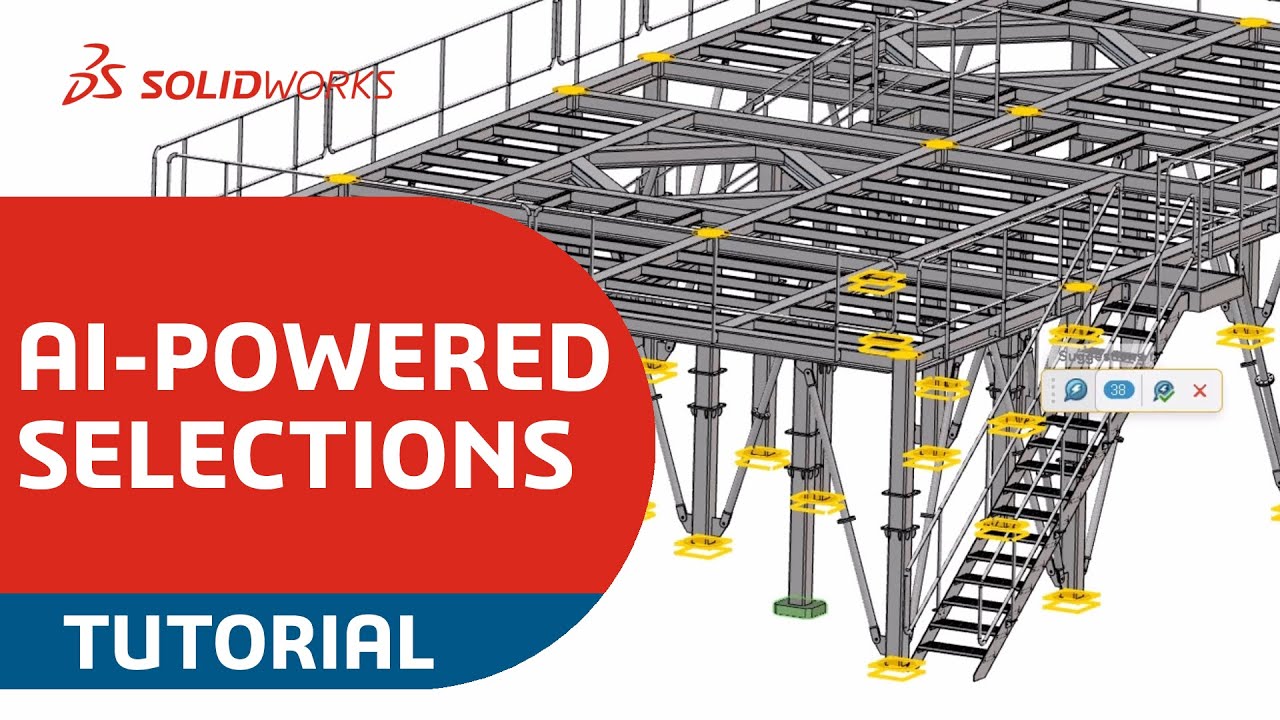 Generative AI for Selections in xFrame - SOLIDWORKS User Tips and Tricks - YouTube
