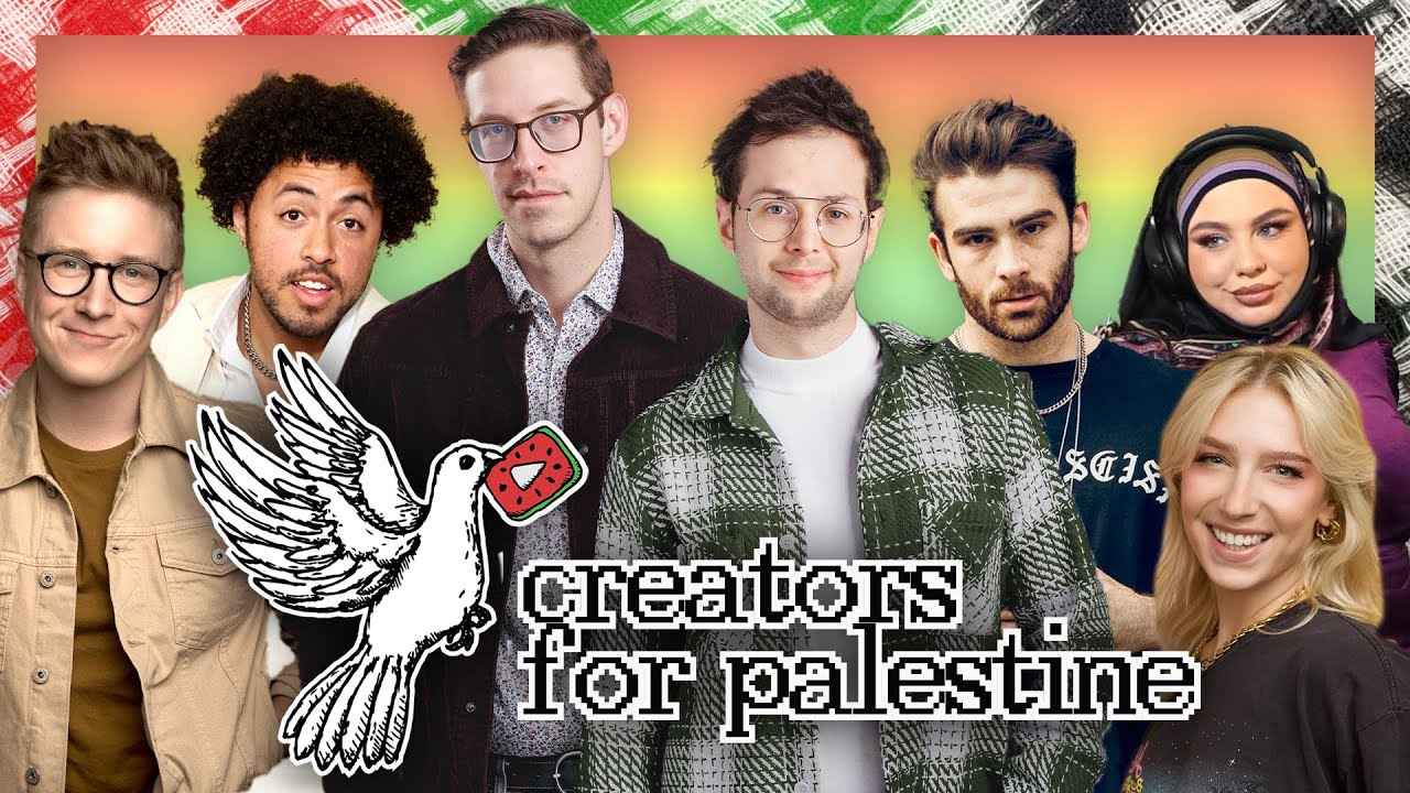 Creators For Palestine Charity Livestream! Realtime YouTube Live View ...