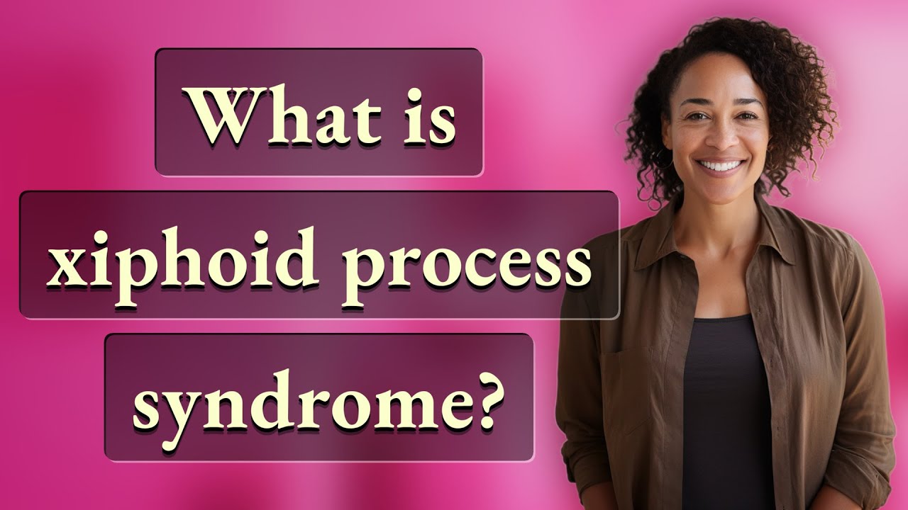 What is xiphoid process syndrome? - YouTube
