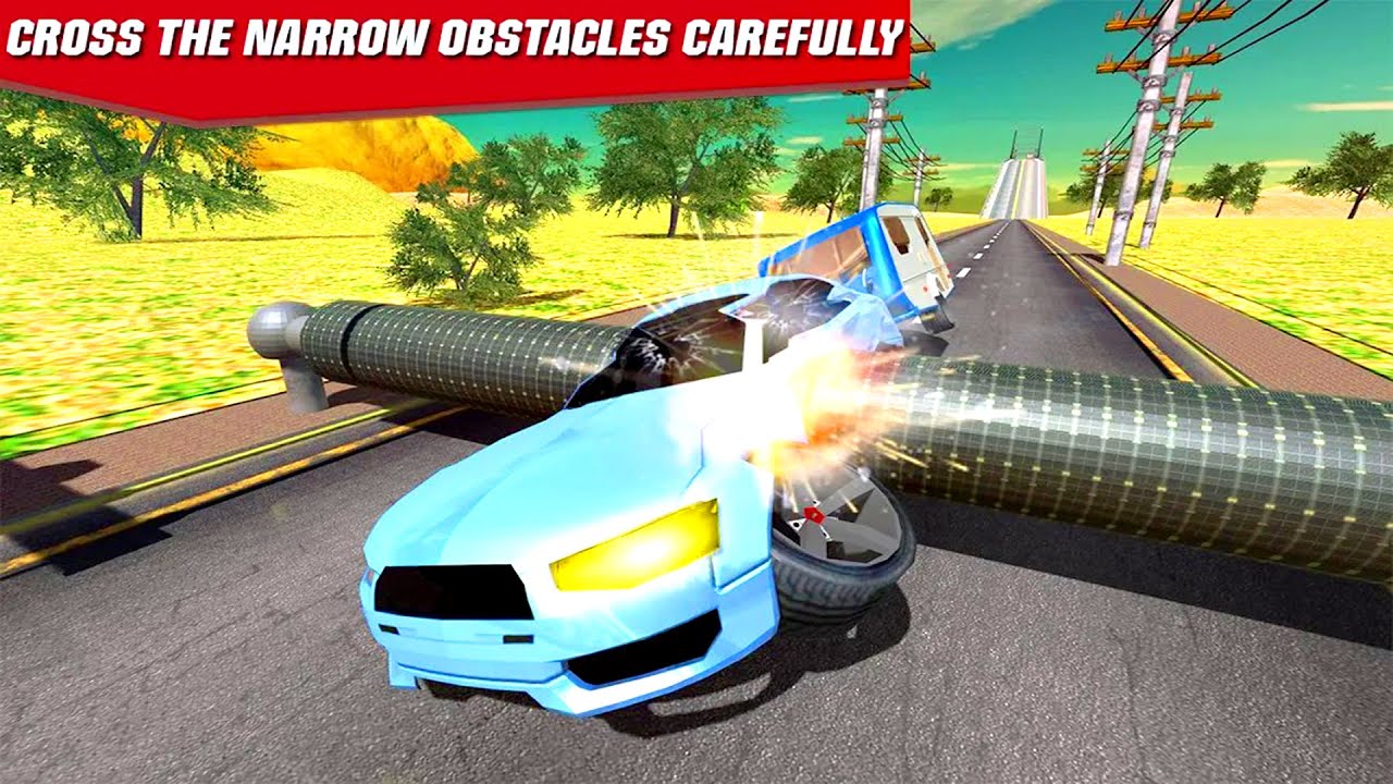 Car Crash Game - Highway Crash Car Race - Android Gameplay - YouTube