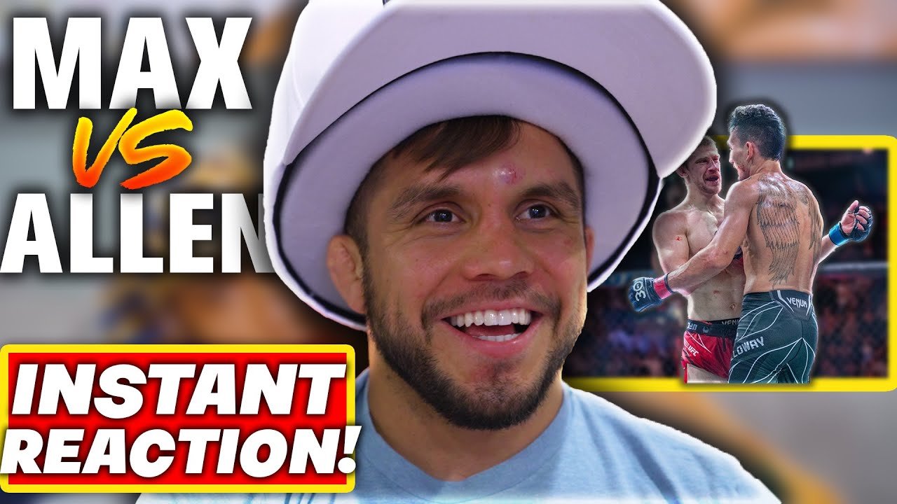UFC FN INSTANT REACTION: How Did Max Holloway Win vs Arnold Allen ...
