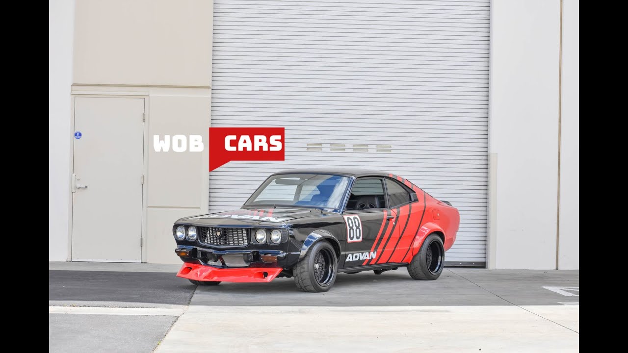 1974 Mazda RX3 Big Turbo 13B-REW, 1850lbs! Walk Around and Drive - YouTube