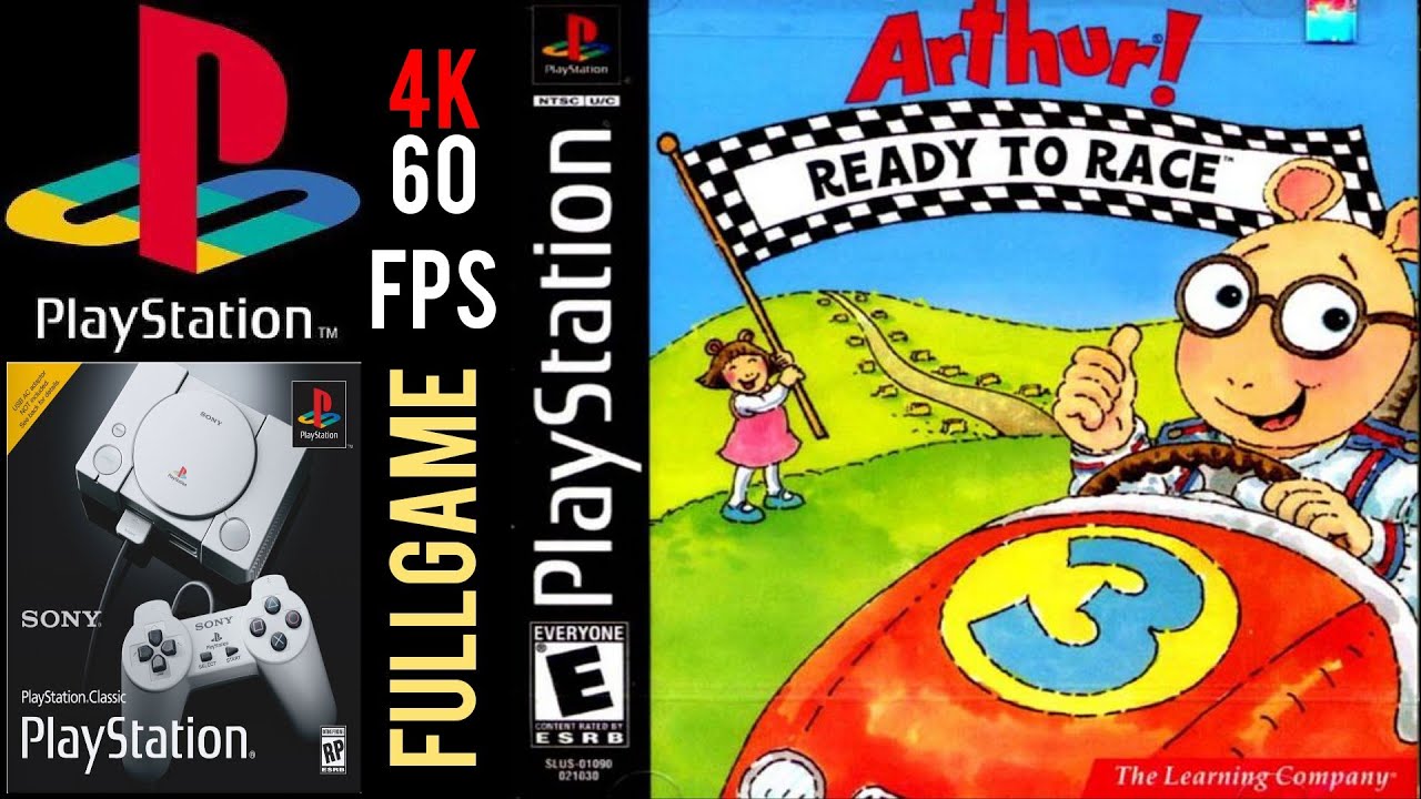Arthur! Ready to Race {Ps1} 4K60fps UHD Longplay Walkthrough ...