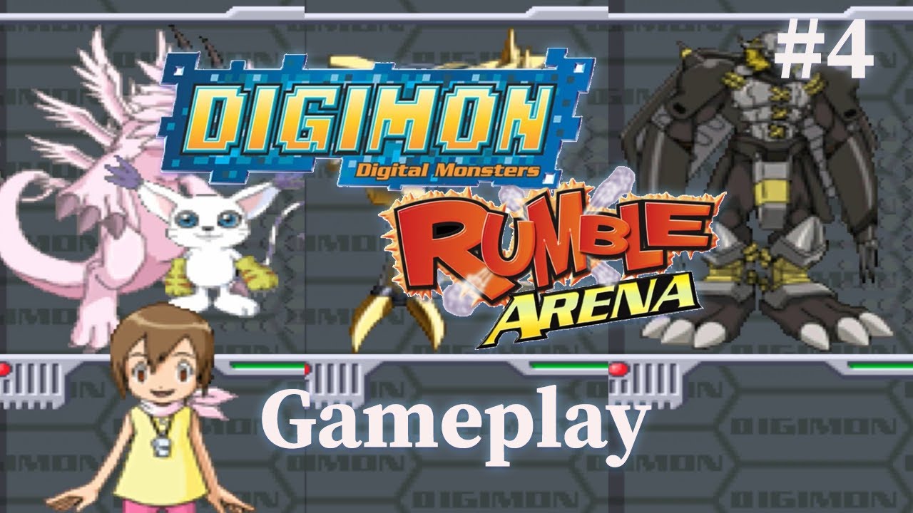 Digimon Rumble Arena | Gameplay #4 | Gatomon | Reapermon ...