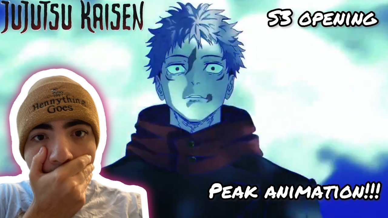 PEAK ANIMATION! | JUJUTSU KAISEN SEASON 3 OPENING REACTION - YouTube