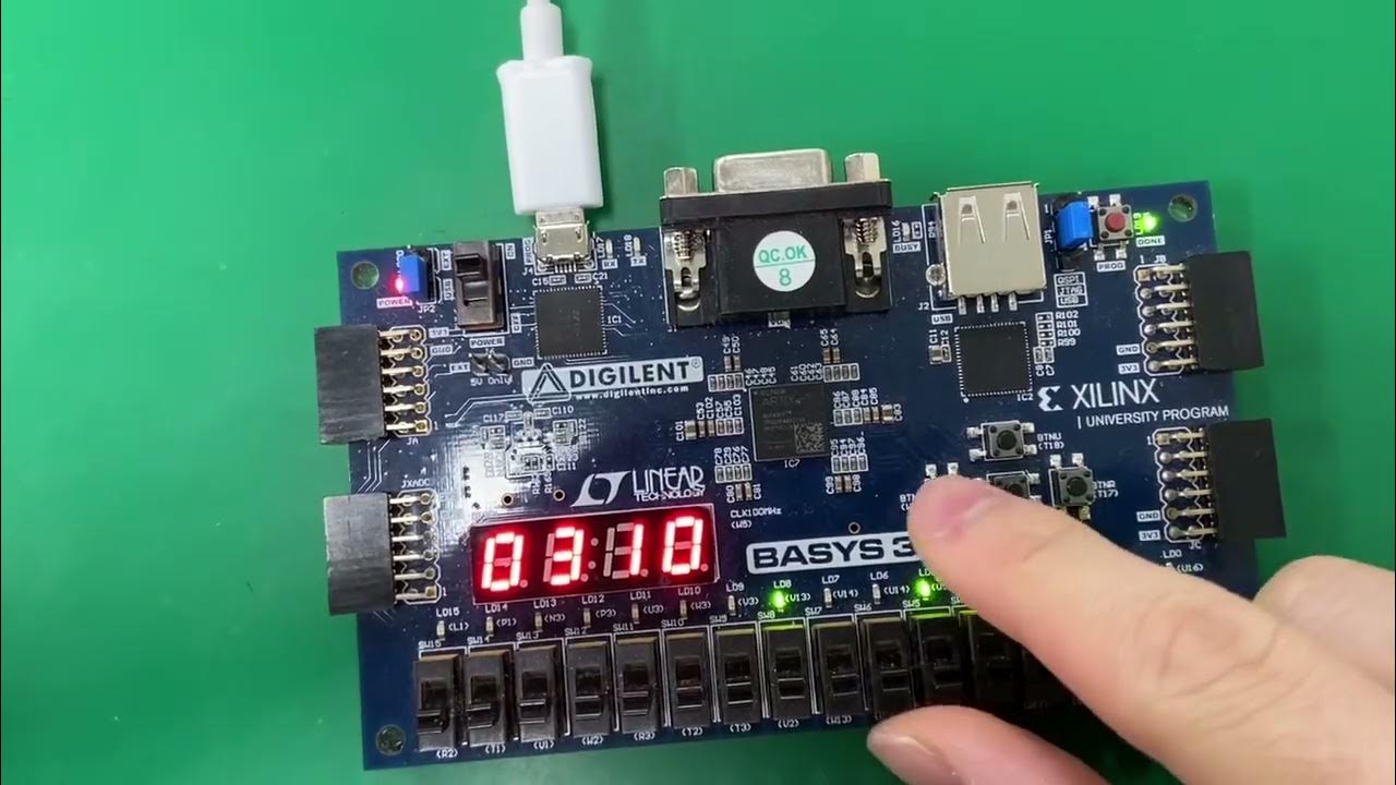 [FPGA - SoC] Basys3 MCU - YouTube