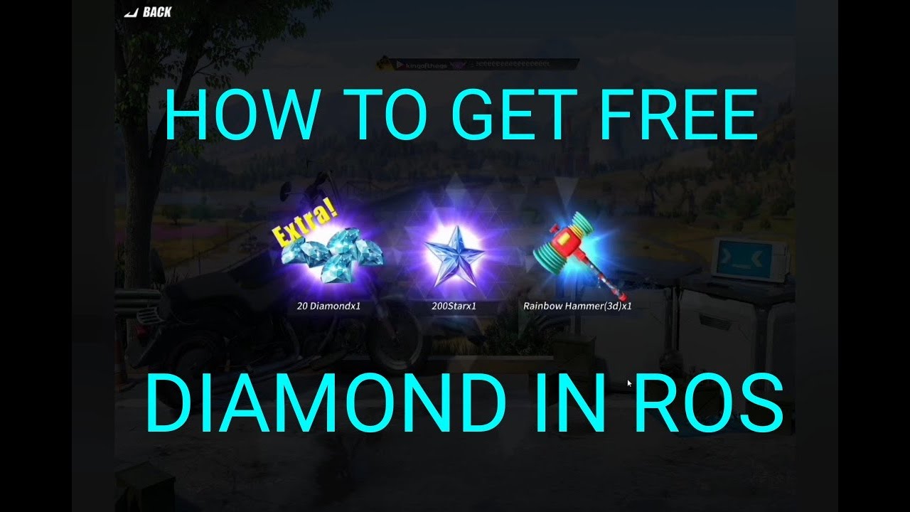 HOW TO GET FREE DIAMOND IN ROS! 2020. PART 2 - YouTube
