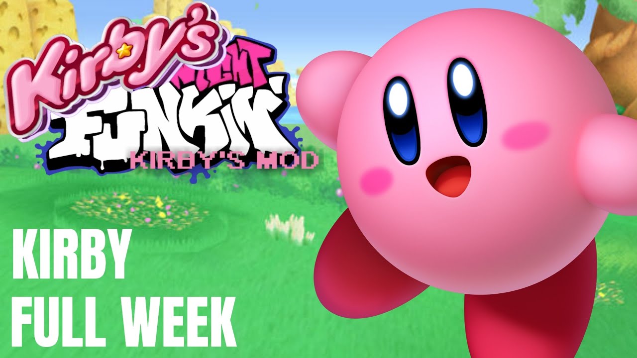 Friday Night Funkin V.S. Kirby Full Week Mod! - YouTube
