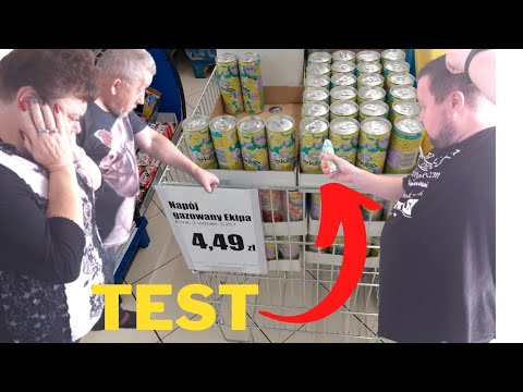 Testujemy nowe napoje ekipy Friza !!! Rodzina Januszy !!! - YouTube