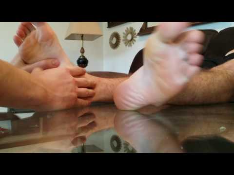 Foot Slave Worships Feet [male man foot feet fetish]