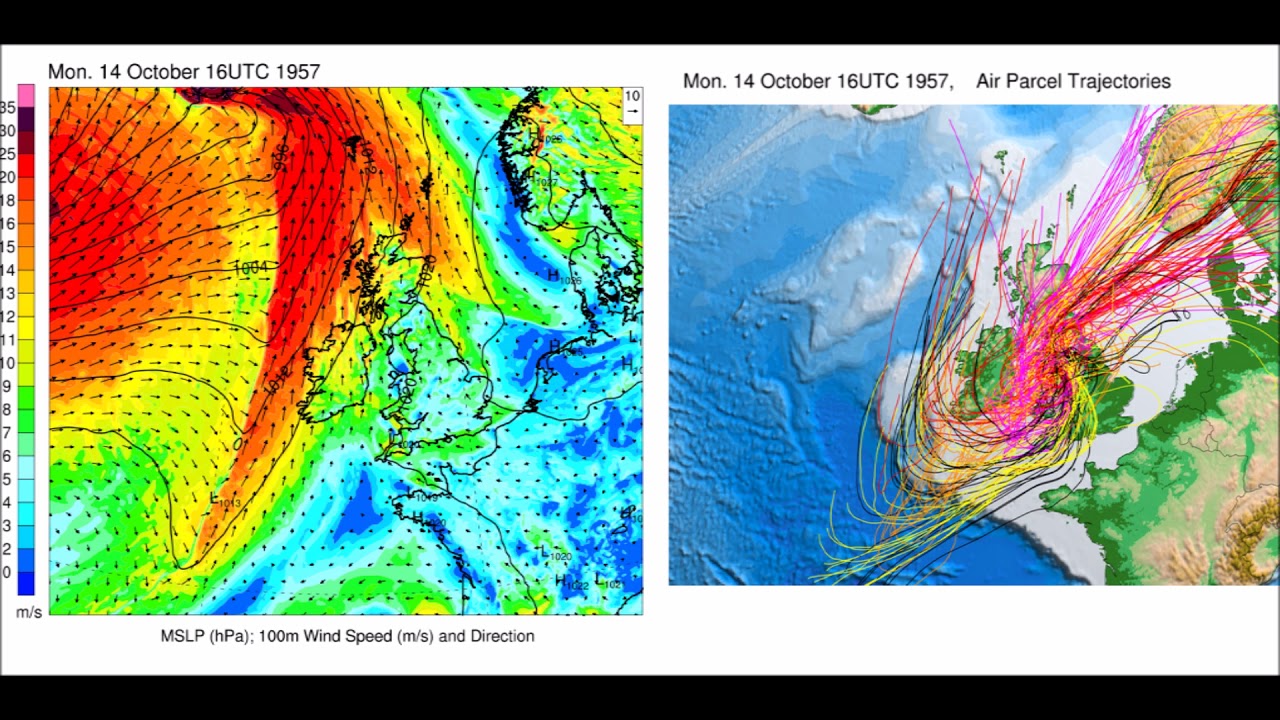 Windscale Fire 1957 - Wind Tracks - YouTube