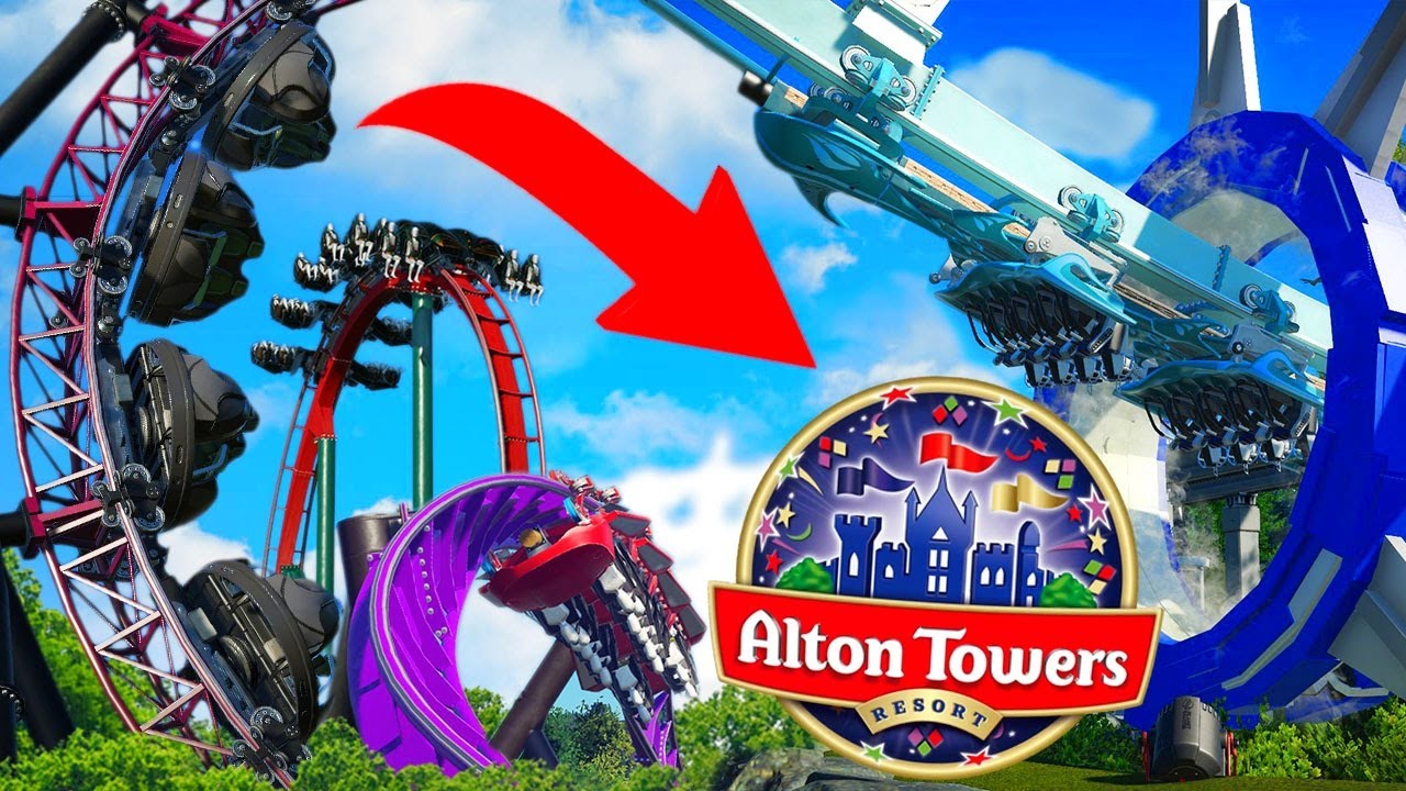 THE BEST ALTON TOWERS COASTER CONCEPTS! - YouTube