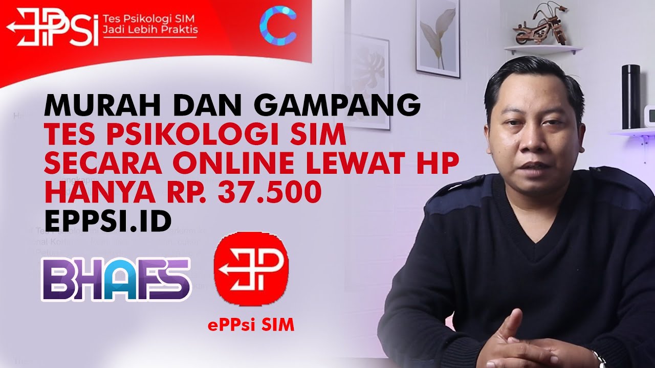 Tes Psikologi SIM Secara Online Untuk Penerbitan SIM Lewat Hp Hanya Rp ...