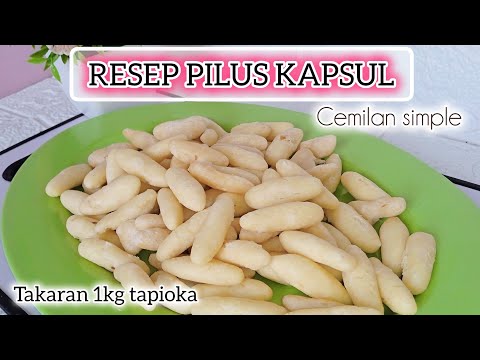 Cara membuat cemilan enak dan simple‼️RESEP PILUS KAPSUL RENYAH DAN GURIH