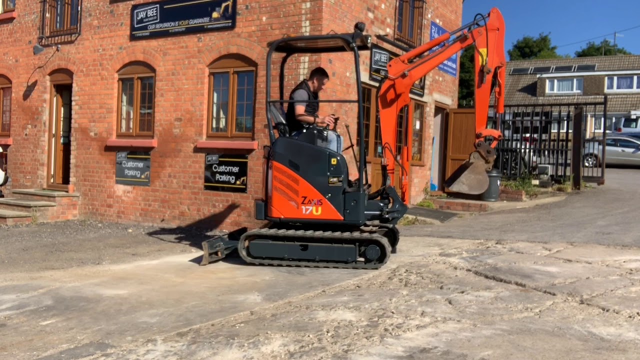 2015 Hitachi ZX17U-2 stock no 4785 - YouTube