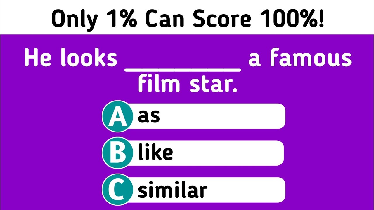 Pick the Correct Sentence | English Quiz with Answers. - YouTube