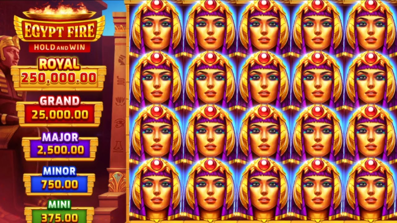 EGYPT FIRE WON 1,000 Classic Slot Machines - YouTube