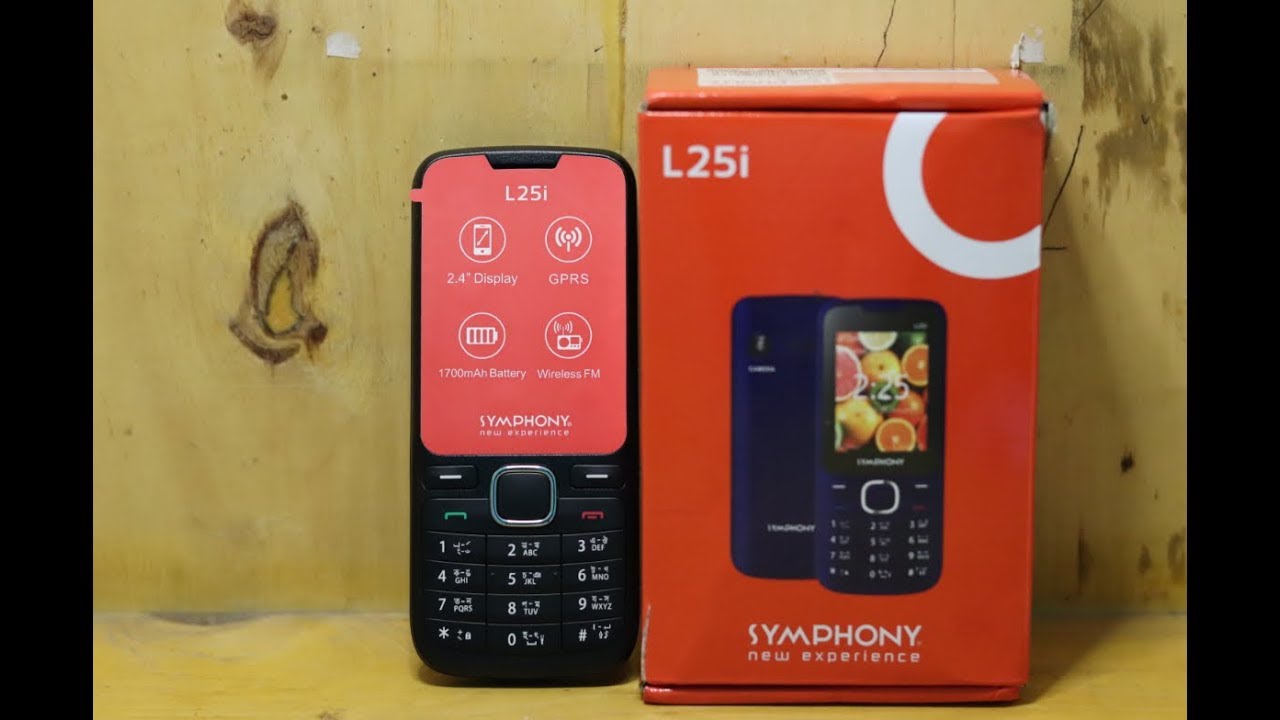 Symphony L25i unboxing and review . - YouTube