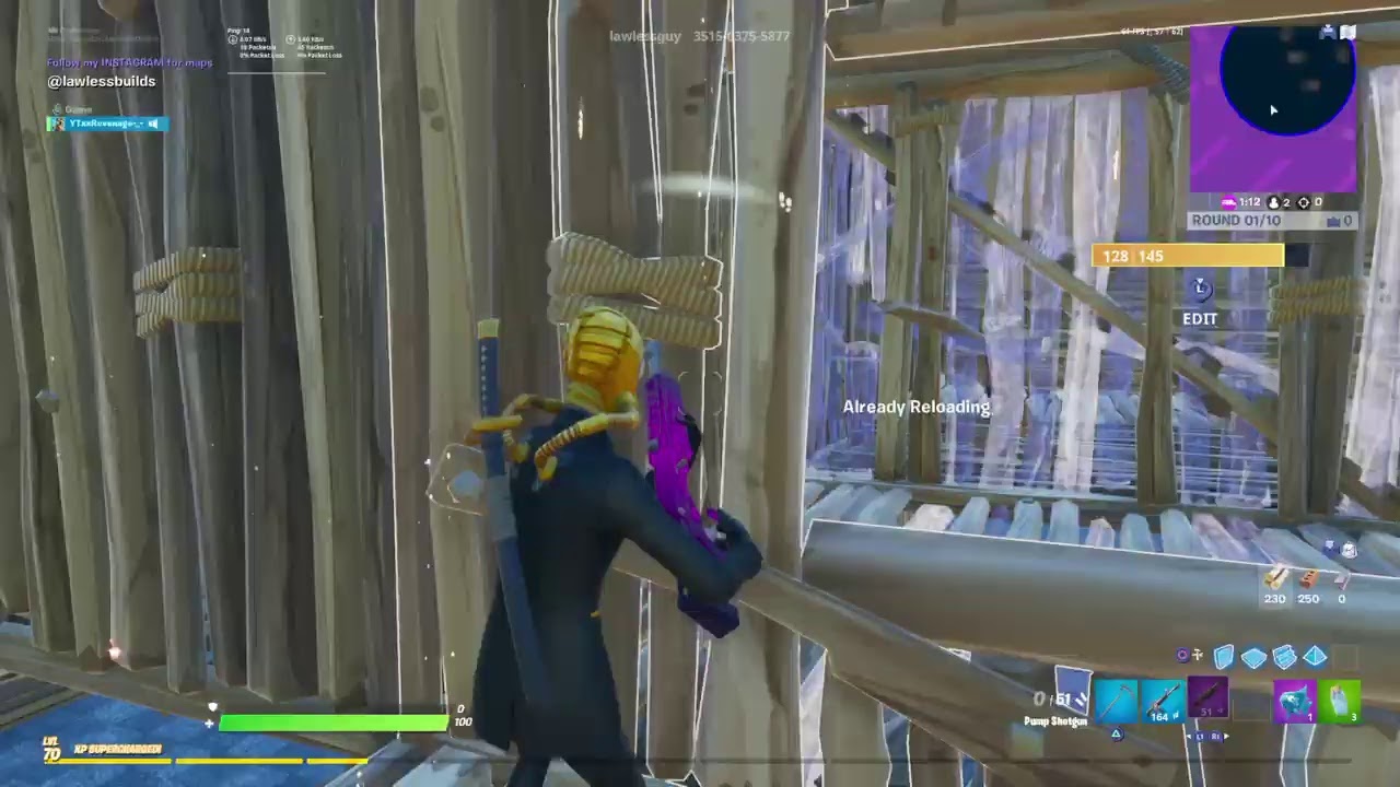 Fortnite GamePlay Use code Fresh Wager NO MONEY - YouTube