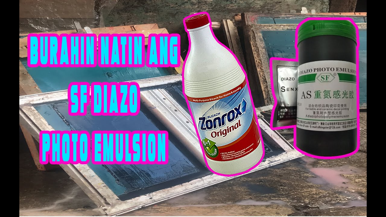 PAANO MAG RECLAIM NG SF DIAZO PHOTO EMULSION - YouTube