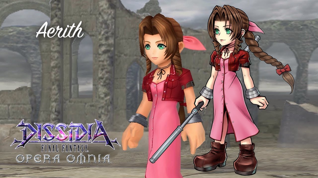 Dissidia Final Fantasy Opera Omnia - 18 : Aerith Gainsborough - YouTube