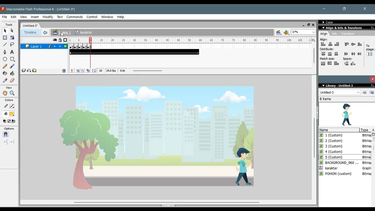 Membuat Animasi Digital Puppet Animasi 2D - YouTube