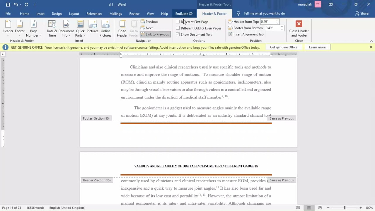 How To Add Page Number In Footer MS Word YouTube How To Add Page Number In Footer MS Word YouTube