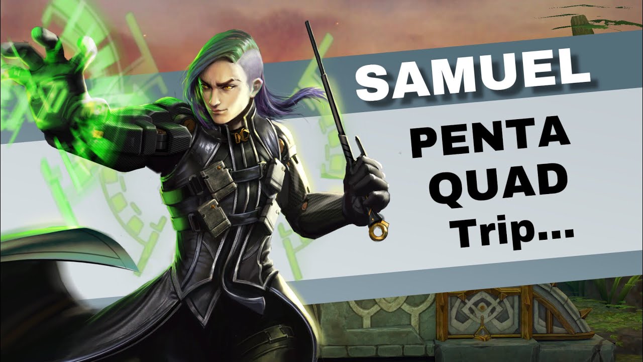 Vainglory Samuel Penta Quadra Triple Annihilation! (Last Vid Of Daily ...