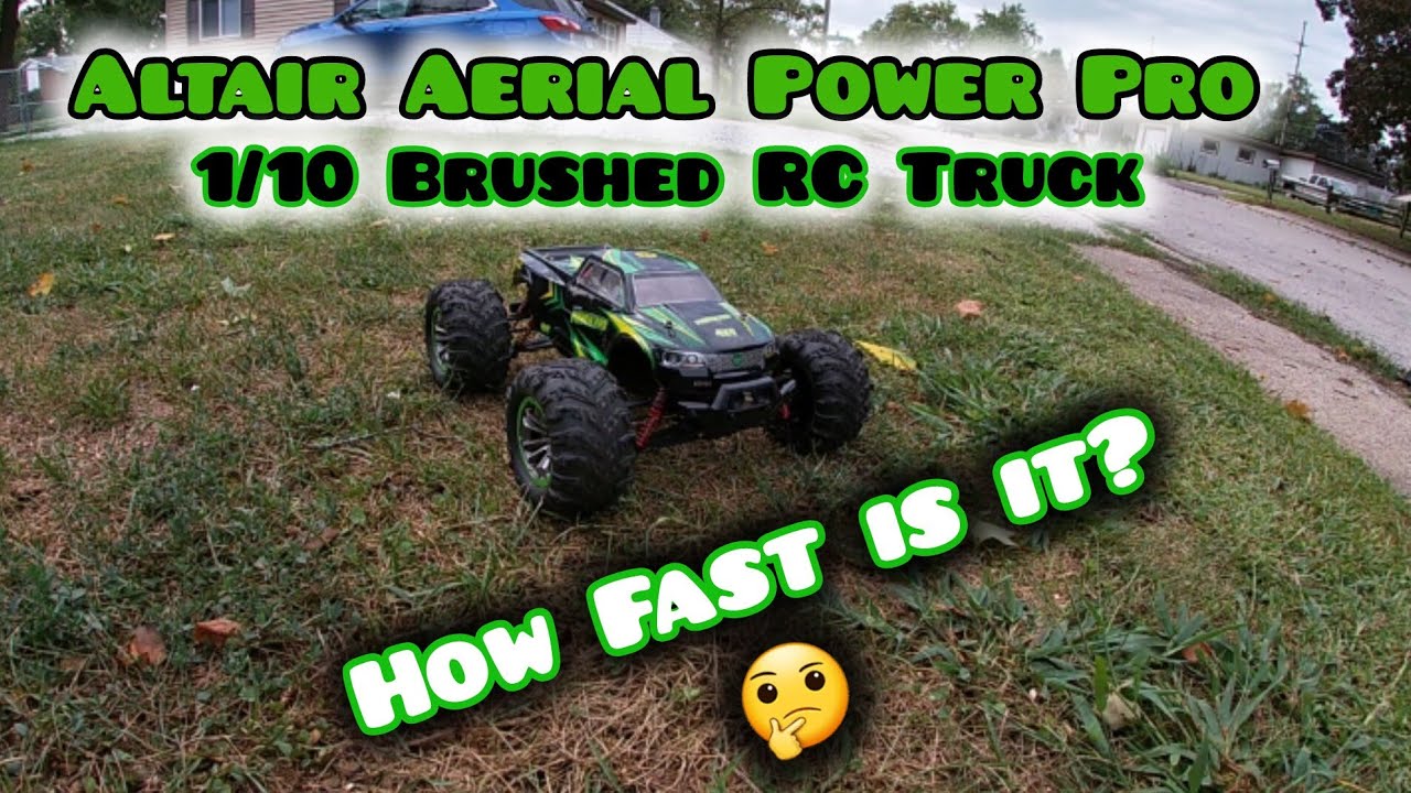 Altair Aerial Power Pro 1/10 RC Truck - How Fast is it? 🤔 - YouTube