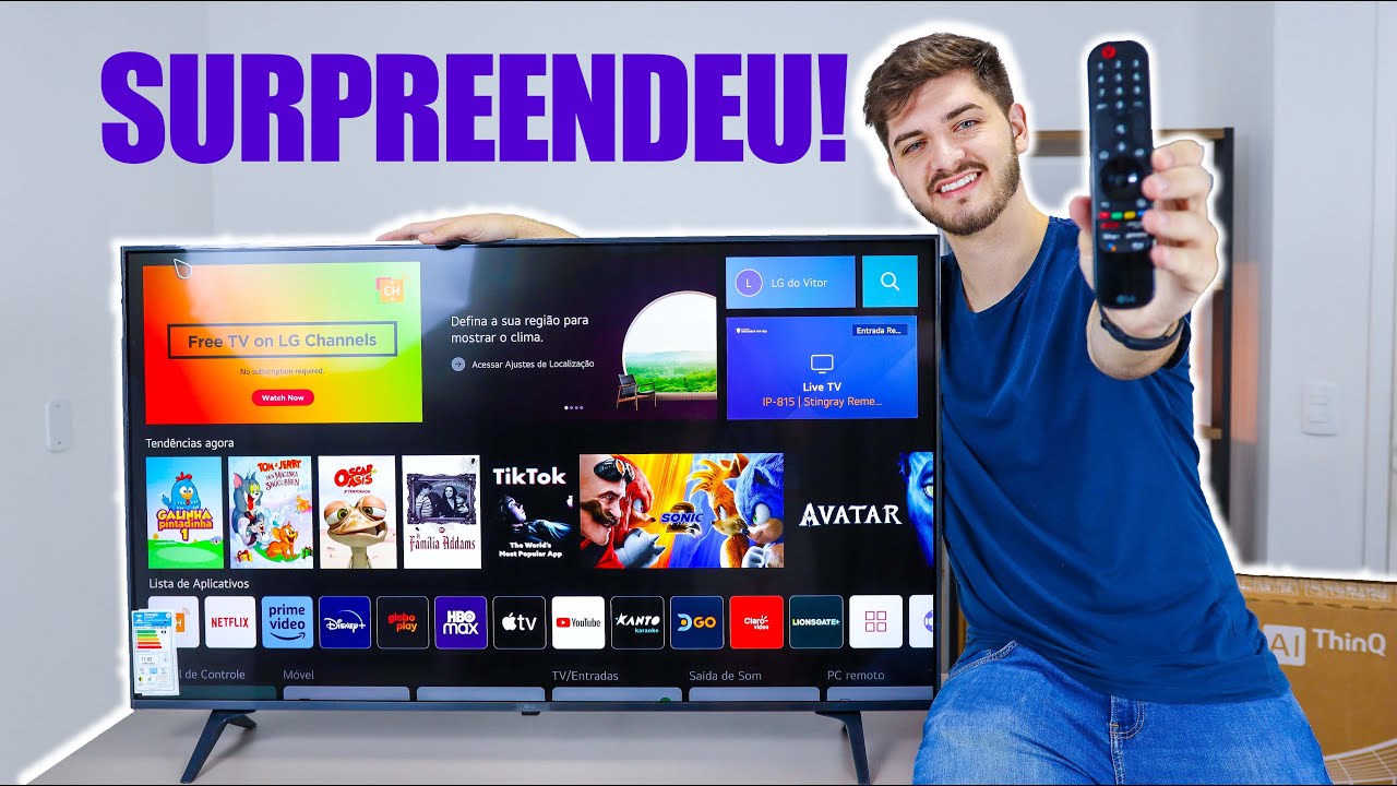 LG 50UQ8050 - A MELHOR TV 50" 4K Custo Benefício Para Você Comprar ...