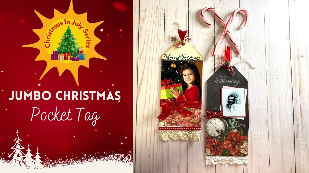 🎄Jumbo Christmas Pocket Tag - Christmas In July Series (Giveaway ended ...