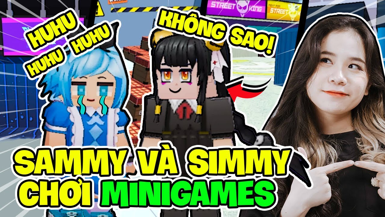 SAMMY VÀ MÈO SIMMY SOLO MINIGAME SIÊU PRO TRONG BLOCKMAN GO - YouTube