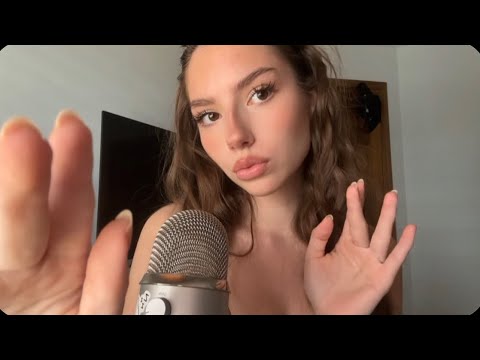 ASMR mouth sounds + hand movements ⏾⋆.˚