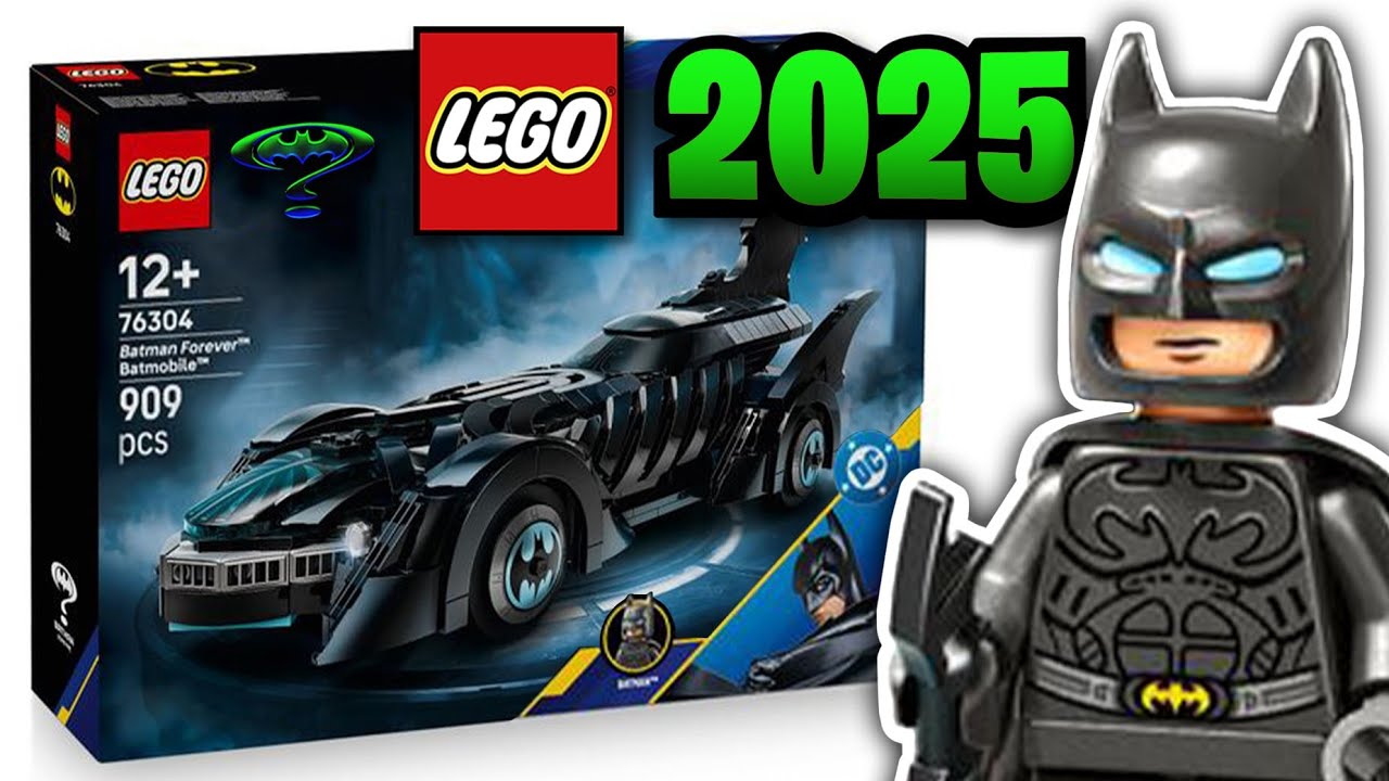 LEGO Batman Forever Batmobile Summer 2025 Set OFFICIALLY Revealed - YouTube