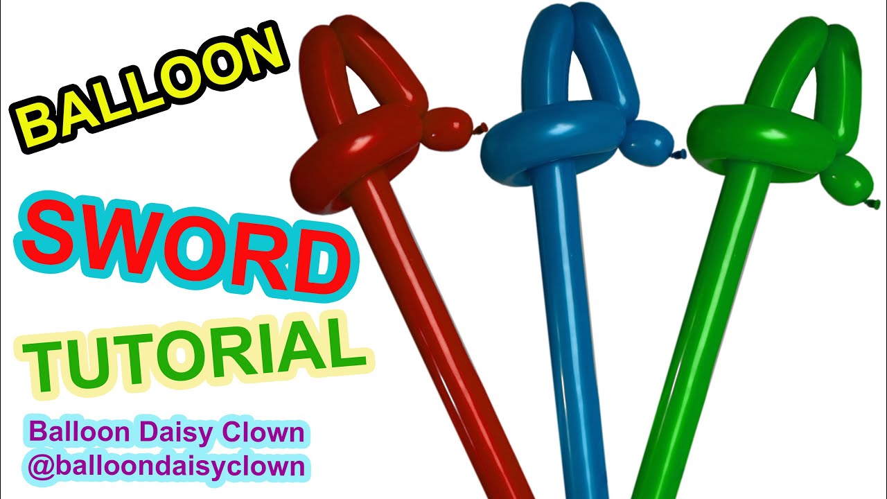 Balloon Sword - Twisting Tutorial - YouTube