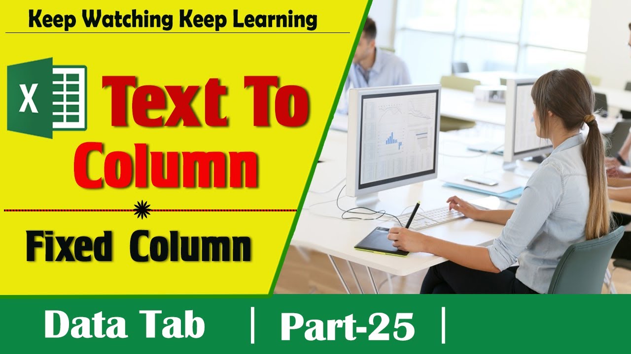 MS Excel Text To Columns Data Tab YouTube MS Excel Text To Columns Data Tab YouTube