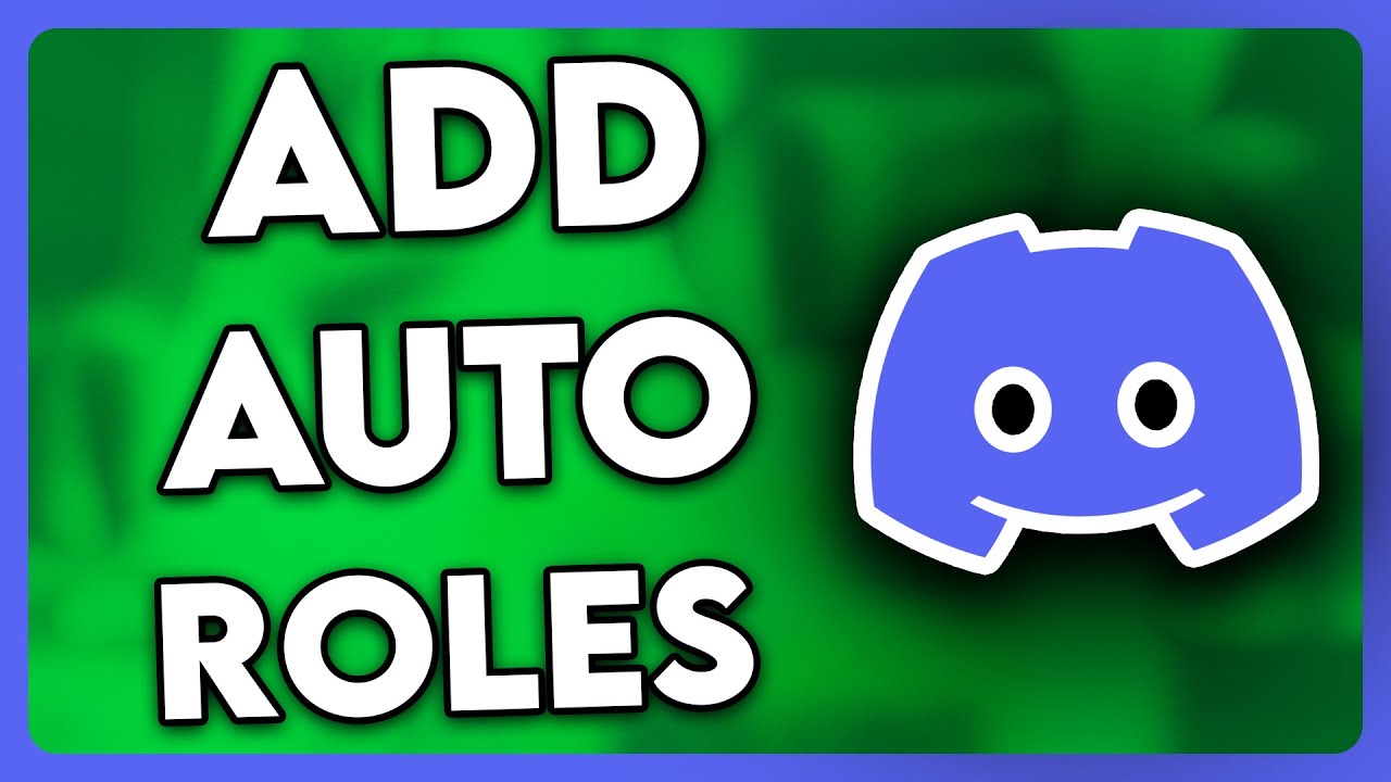 How to Add Auto Roles in Discord (Full Guide) - YouTube