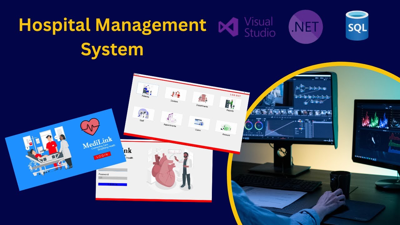 Add Doctors, Staff & Reports | Hospital Management System (C# WinForms ...